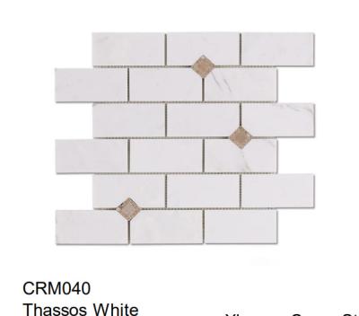 China Modern Graphic Glazed Marble Tile Waterproof Interior Wall Stonetiles for sale