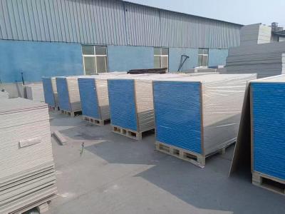 China Paper Faced Plasterboard Paper Faced Gypsum Board 1220x2440mm Plaster Drywall Board Drywall for Office for sale