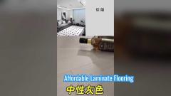 Wholesale Modern Click HDF Laminate Flooring 8mm/10mm/12mm for Kitchen Hotel Living Room & Bedroom-H