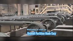 Best Quality Drywall Partition With The Accessories. Fuber Tape/ Drywall Screw/ Expansion Bolt/ Clip