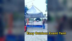 China Newest Pagoda Tent Fashion Modern Large Easy up Outdoor Trade Show Party Event Marquee Clear W