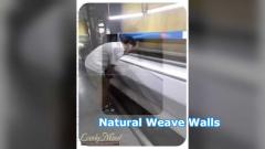 Professional Wallpaper Factory Manufacture House Interior Wall Decoration Natural Paper Weave Wallco