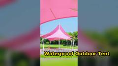 Outdoor PVDF Waterproof Membrane Structured Tent for Hotel Tent and Family Resort