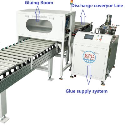 Cina Componenti del nucleo della pompa Macchina di spruzzatura di colla per l'efficienza di laminazione dei pannelli sandwich in vendita
