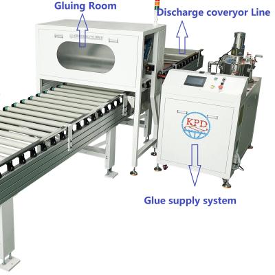 Cina 220V pannello sandwich colla Spray Machine PU diffusore Pur Dispensing Machine applicatore di colla in vendita