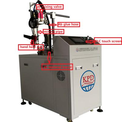 China dynamic Mixing Valve AB Epoxy Potting Machine with Gear Pump Screw Pump for sale