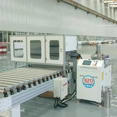 China Houtbewerkingsmachines Kerncomponenten Pomppaneel Kleefmachine met LED-lichten Te koop