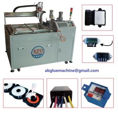China Máquina profissional de dosagem de silicone CNC 2K AB de 3 eixos para linha de montagem PCBA e SMT à venda