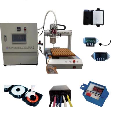 China Two Part Urethane Rubber Potting Machine for Current Transducers and Transformers for sale