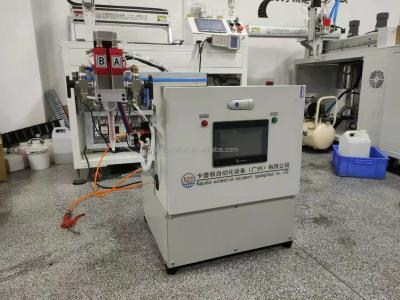 China High Viscosity Ab Glue Potting Machine 2k Adhesive Meter Mix Systems for sale