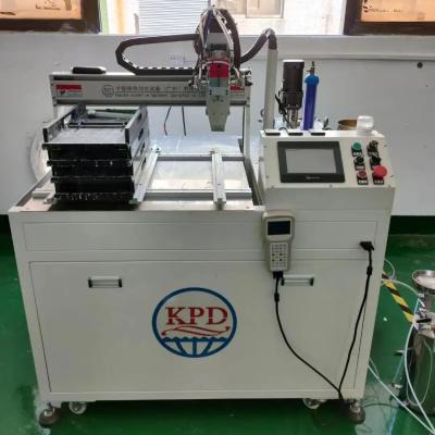 China Video-uitgaande-inspectie 2 Component Epoxy Potting Machine voor overspanningsbeschermers Te koop
