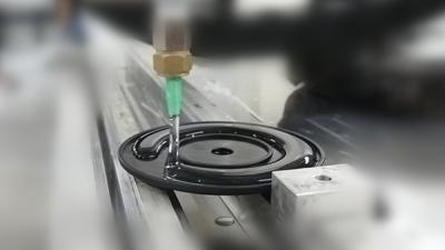 中国 AB 2つの構成要素の接着性コーティングのための粘着料を詰める機械 販売のため