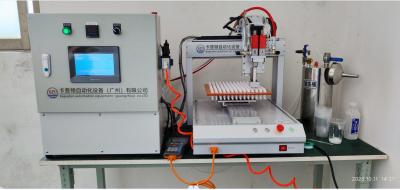 China Precision 220V AB Tweecomponenten samengestelde machine voor transformatoren en inductoren Te koop