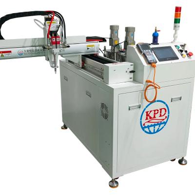 China CNC 3-Axis 2K AB Glue Potting Silicone Epoxy PU Glue Dispensing Machine 260KG Gewicht Te koop