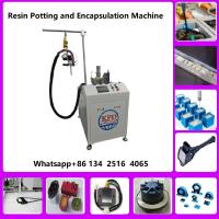 China Fully automatic polyurethane resin glue dispensing robot two components glue dispensing machine for sale
