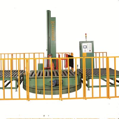 China Bottom price best quality pallet over wrapping equipment for sale