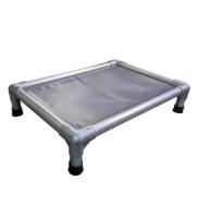 China Quick Drying Washable Solid Aluminum Frame Elevated Dog Bed for Large Pets for sale
