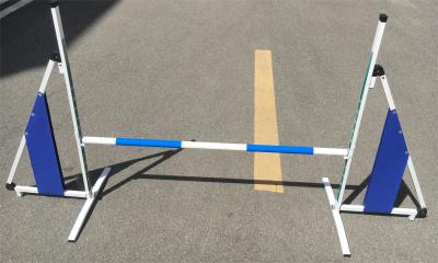 Cina Equipaggiamento di agilità per cani sostenibile Prodotti di addestramento per cani pieghevoli da 15 a 65 cm di altezza in vendita