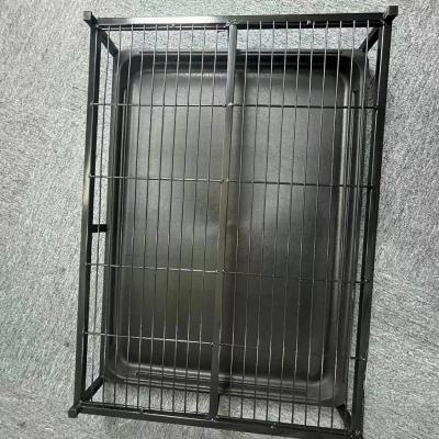 Cina Casella di lettiera per cani in interno Bagno in acciaio inossidabile addestramento dei cuccioli Lavabile per animali domestici in vendita