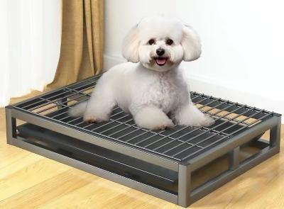 Cina Casella di lettiera per cani in interno Bagno in acciaio inossidabile addestramento dei cuccioli Lavabile per animali domestici in vendita