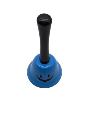 China 120g Custom Logo Handle Desk Bell Kiss Call Bell Schattige Party Toy Ring voor Hand Bell Te koop