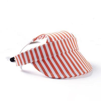 China Pet Outdoor Sports Hats with Ear Hole Adjustable Dog Baseball Cap in Print Pattern for sale