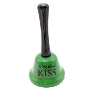 China 75mm*135mm Grote Luide Handbel voor Scholen Diner Roepen Senioren Luide Roepen Bel Alarm Te koop