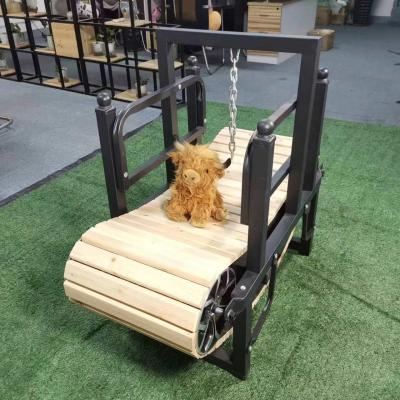 Cina Attrezzatura per esercizi per animali domestici di spessore personalizzato Treadmill in legno per cani in rivestimento in polvere in vendita