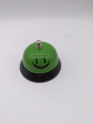 Cina Servi i tuoi clienti in modo efficiente con la campana di chiamata di metallo sorridente 85mm * 60mm 120g in vendita