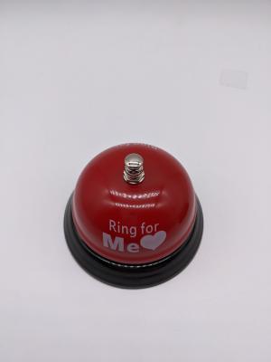 Cina Servi i tuoi clienti in modo efficiente con la campana di chiamata di metallo sorridente 85mm * 60mm 120g in vendita