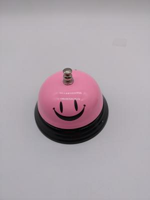 Cina Servi i tuoi clienti in modo efficiente con la campana di chiamata di metallo sorridente 85mm * 60mm 120g in vendita
