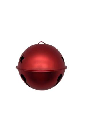 Cina Decorazioni natalizie Pendentivi per animali da compagnia Colori di ferro metallo Jingle campane Ornamenti circolari in vendita