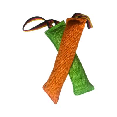 China Acceptabele verschillende kleuren Duurzame kleding training hond beet speelgoed Te koop