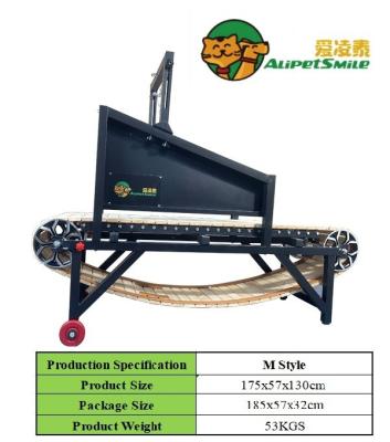 China Caminadora de corteza de aluminio para perros para perros grandes/medianos Equipo de ejercicio sostenible en venta
