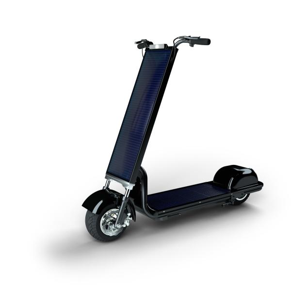 Quality Upgrade Your Ride with Solar Scooter Long Range Per Charge 35-70km and Max Speed for sale