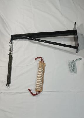 China Sturdy 70cm*30cm Heavy Duty Spring Pole Set for Dogs up to 105lbs/210lbs 4.85Kg for sale