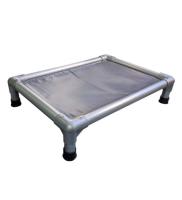 China Aluminum Fabric Removable Washable Elevated Pet Bed for Elevated Sleeping Experience for sale