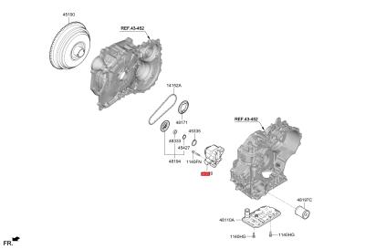 China 815002400 Oil Pump Assembly Of Hyundai Kia C0gf1 Cvt Transmission. for sale