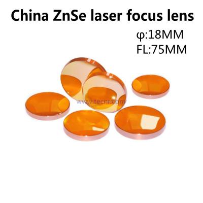Китай Длина фокуса диаметра 75MM лазера optics18MM СО2 Китая ZnSe для engraver лазера продается