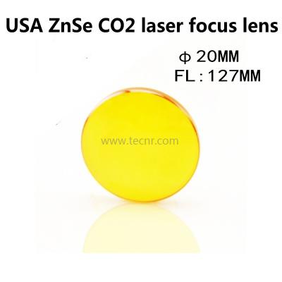 Китай Объектив лазера СО2 длины фокуса диаметра 127MM объектива 20MM фокуса США ZnSe фокусируя продается