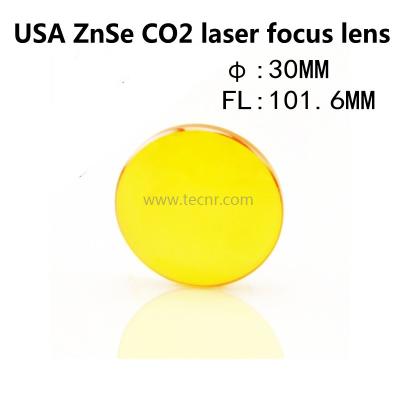 Китай Длина фокуса диаметра 101.6MM объектива 30MM мениска США ZnSe для автомата для резки лазера продается