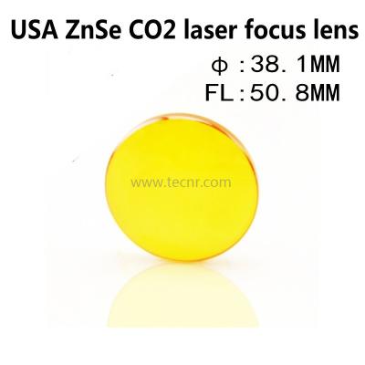 Китай Длина фокуса диаметра 50.8MM объектива 38.1MM лазера СО2 США ZnSe PVD для автомата для резки лазера продается