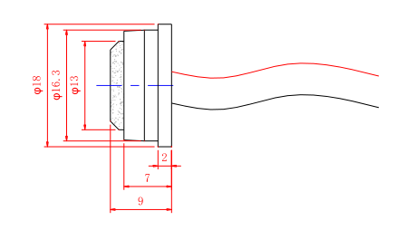 200Khz Ultrasonic Air Flow Meter Sensor Sense Liquid Gas in Pipe