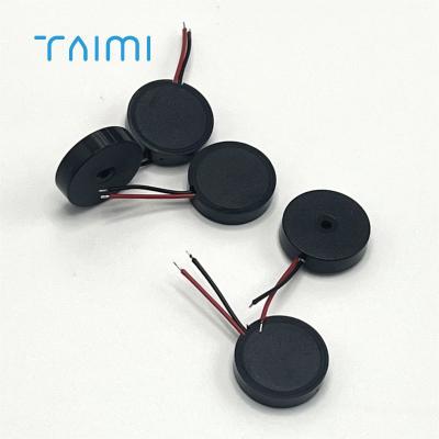Cina 17mm Piccolo Dimensione Ultra Sottile Mini Piezo Buzzer Con filo 1704 80dB Passive Piezo Buzzer in vendita