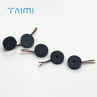 Cina 17mm Piccolo Dimensione Ultra Sottile Mini Piezo Buzzer Con filo 1704 80dB Passive Piezo Buzzer in vendita
