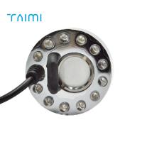 China 60W Power 12 LED Lights Long Life Ultrasonic Atomizing Transducer and Mist Maker for Humidification for sale
