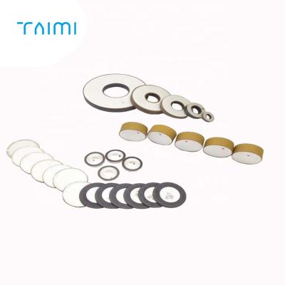 Cina Disco ceramico piezo-elettrico piezoelettrico ultrasonico su misura di 5-80mm in vendita