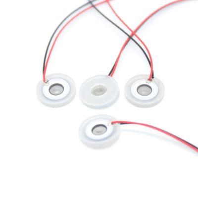 Cina Elettrodo bianco Ultrasonic Atomizing Transducer AG di PZT 23W 1.7M in vendita