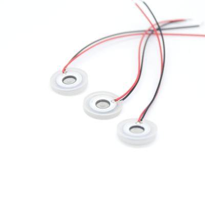 Cina Elettrodo bianco Ultrasonic Atomizing Transducer AG di PZT 23W 1.7M in vendita