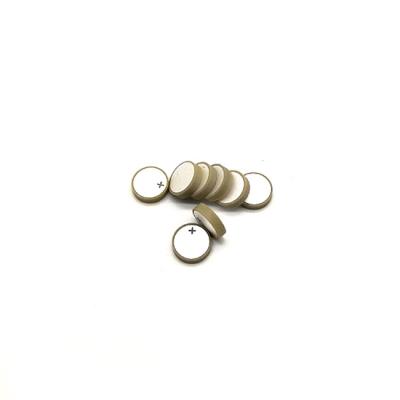 China 10mm 1mhz PZT-5A P4 RV Gas Tank Detection Piezo Ceramic Disc for sale